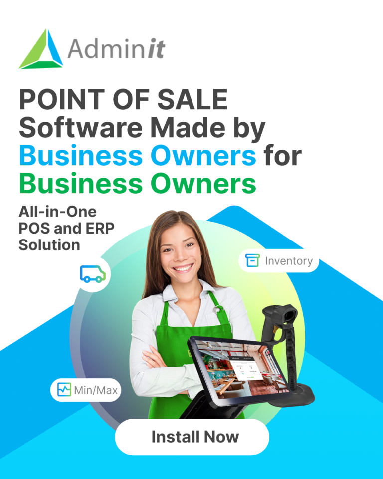 Adminit + Business Software – All-in-one POS and ERP solution